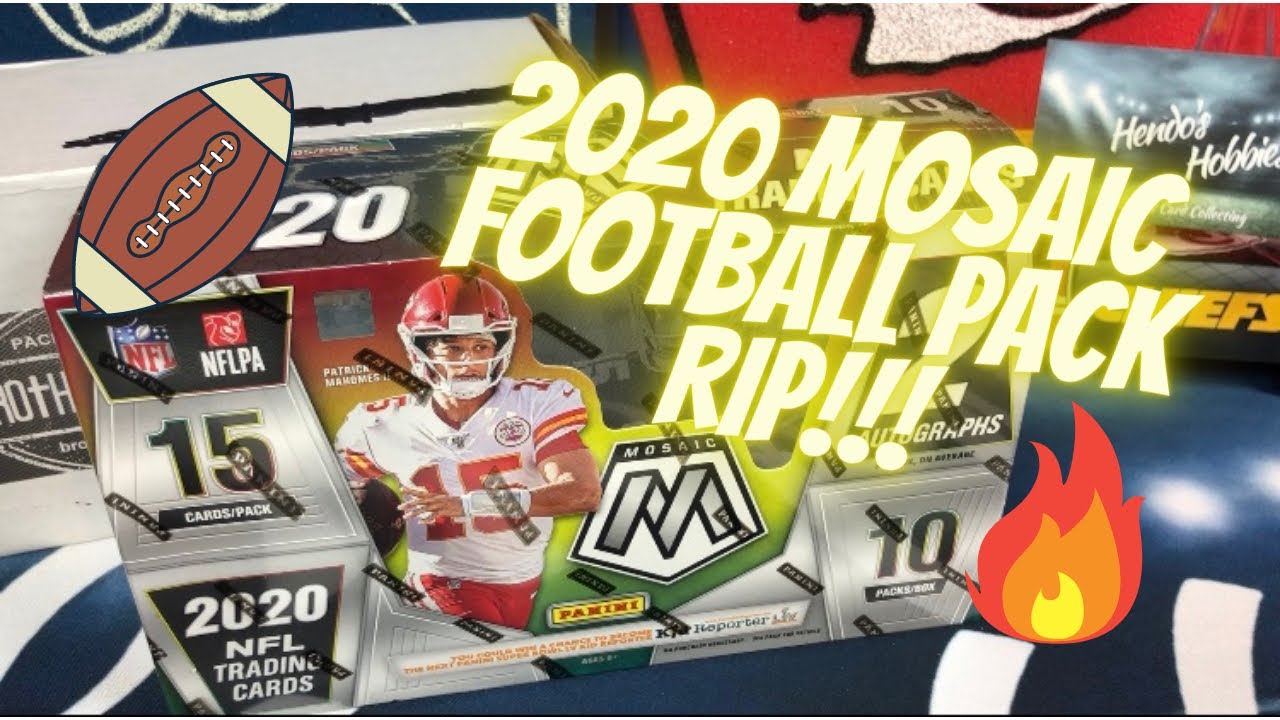 2020 Mosaic Football Hobby Box Opening - Box Finally Arrived...Solid ...