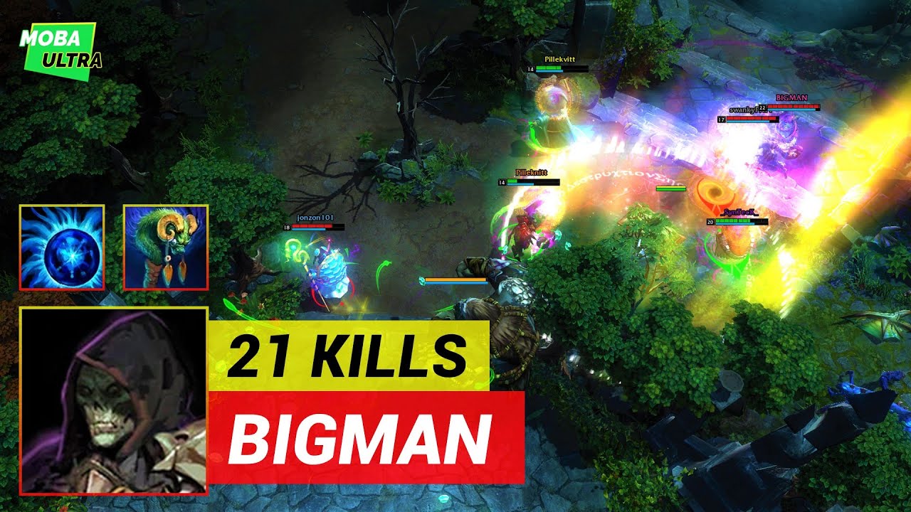 HoN Soul Reaper NULL STONE with KULDRA'S SHEEPSTICK - MVP - YouTube