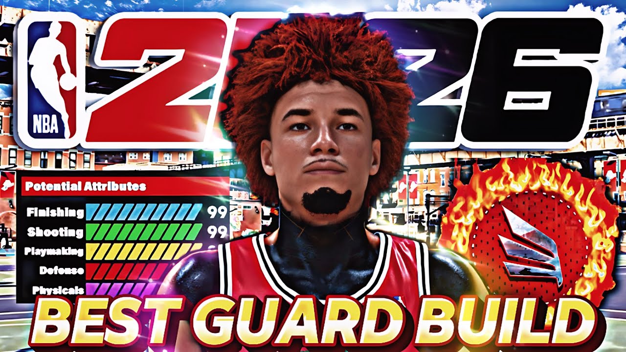 GAME BREAKING RARE GUARD BUILD is PRETTY NICE in NBA 2K26! BEST GUARD ...