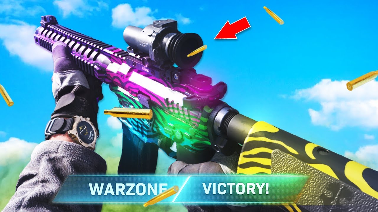 the NEW RAINBOW DLC M4A1 is INSANE in WARZONE!! (Spectrum Camo in ...