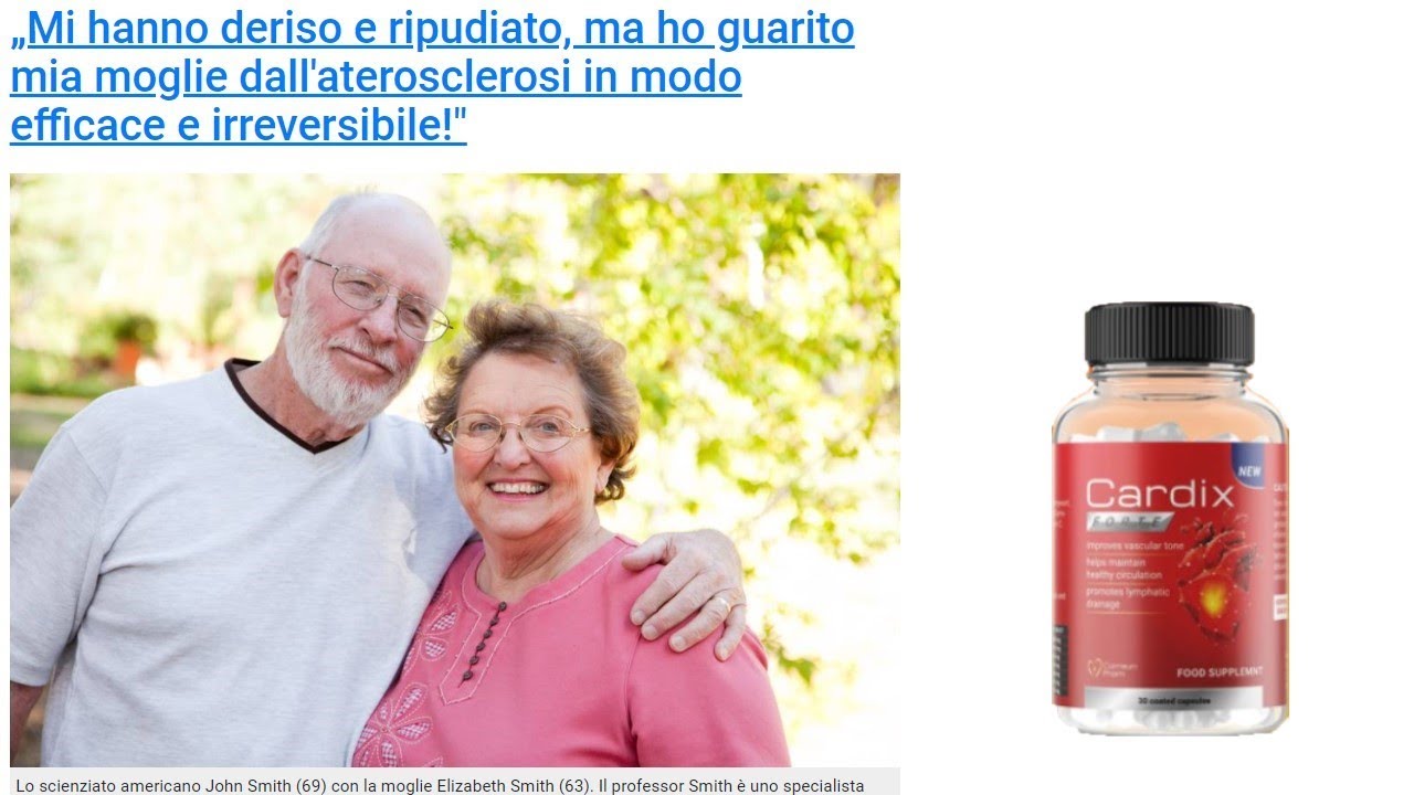 Cardix Forte Ingredienti | Cardix Forte Composizione - YouTube