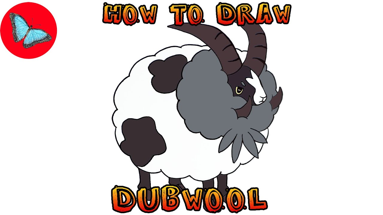 How To Draw Pokemon - Dubwool | Drawing Animals - YouTube