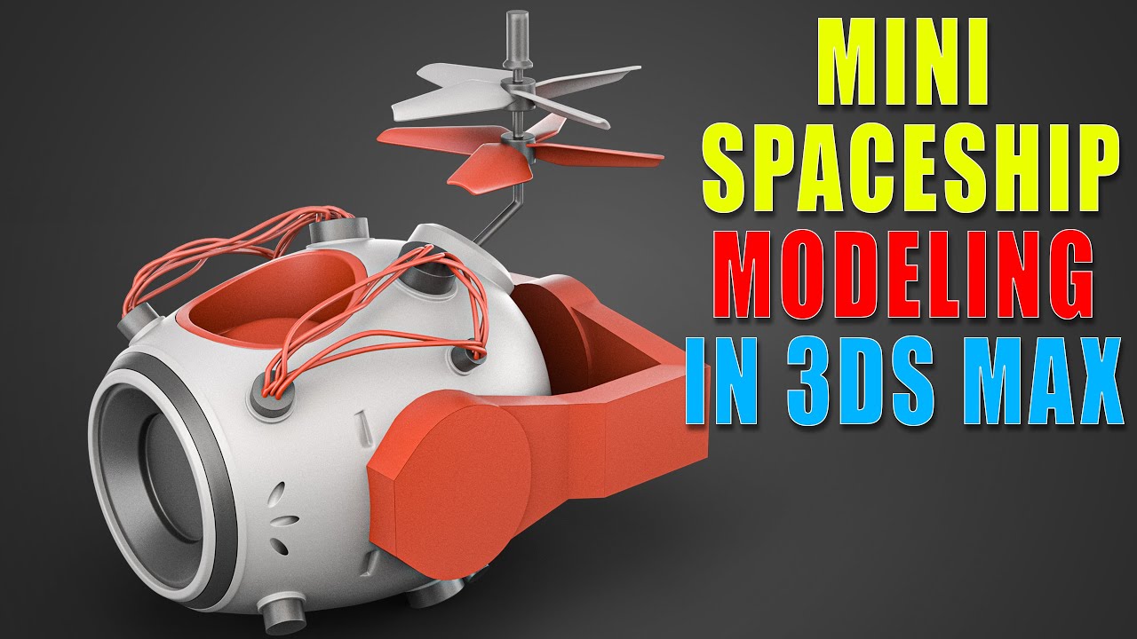 Hard Surface: Mini Spaceship Modeling In 3ds Max || N°_239 - YouTube