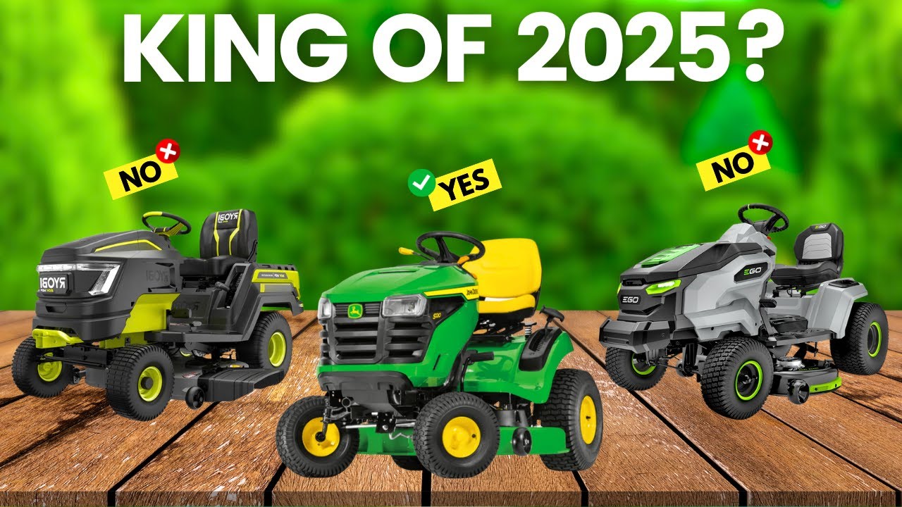 7 Best Lawn Tractors 2025 - YouTube