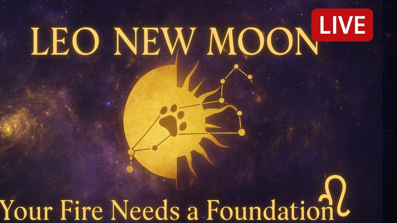 🔥 Leo New Moon Astrology | 2°07’ Leo | All Signs + Ritual Guidance ...