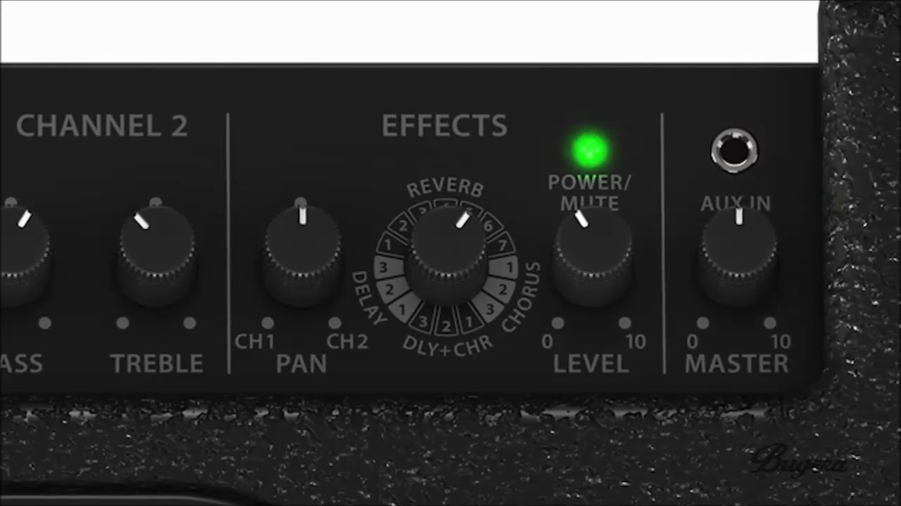 Bugera AC60 guitar acoustic amplifier - YouTube