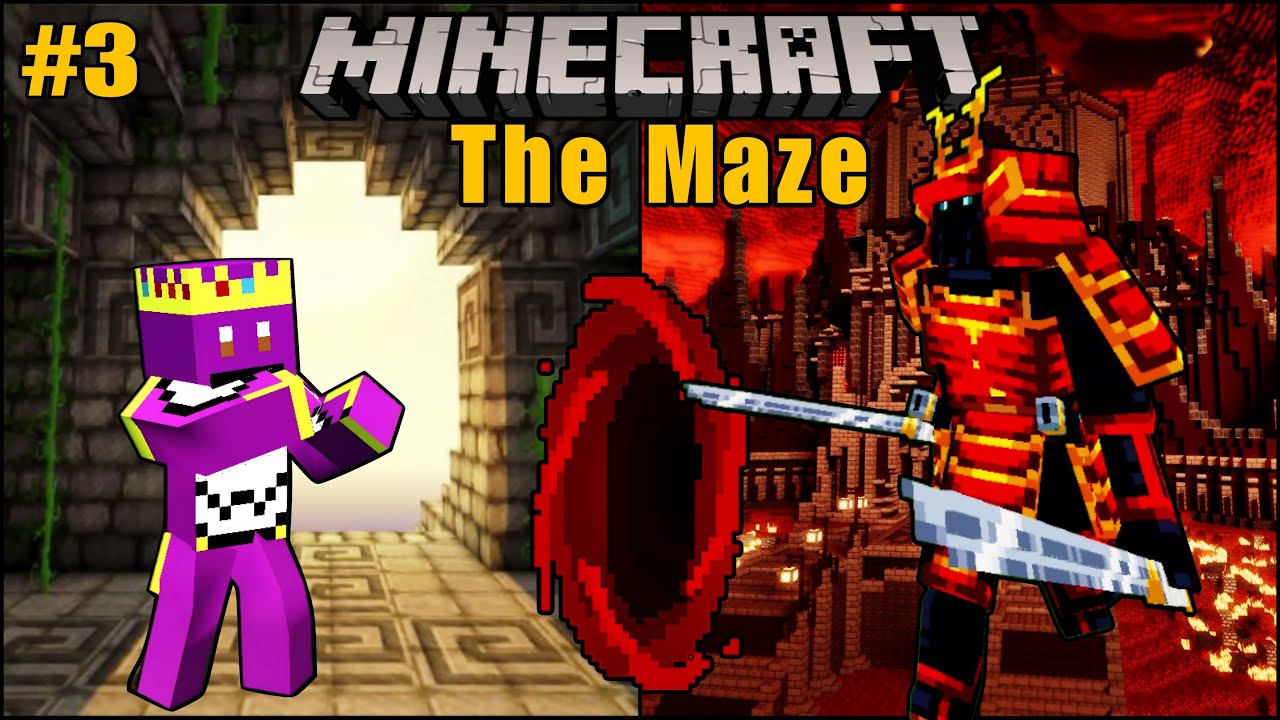 A Mysterious Dungeon? - Minecraft The Maze [ep-3 season-1] - YouTube