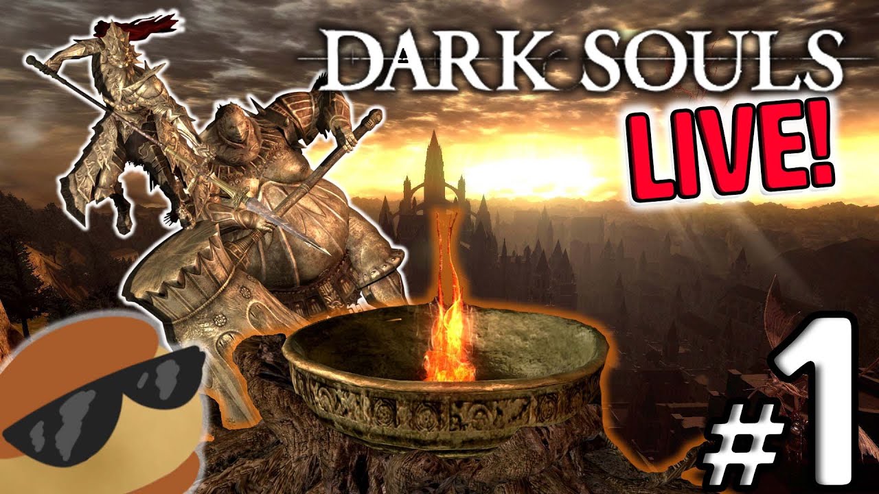 LIVE Dark Souls Playthrough #1 | Placing the Lordvessel - YouTube
