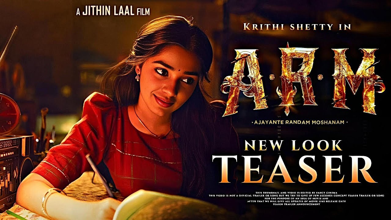 {A.R.M} Ajayante Randam Moshanam Movie Official Trailer | ARM Movie ...