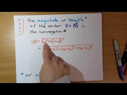 component form of vectors - YouTube