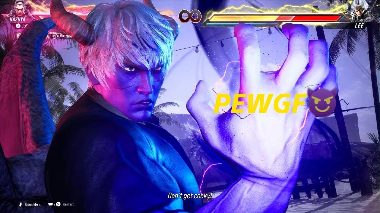 Practicing PEWGF with Joryu (Kazuya) Mishima 🎮 TEKKEN8 - YouTube