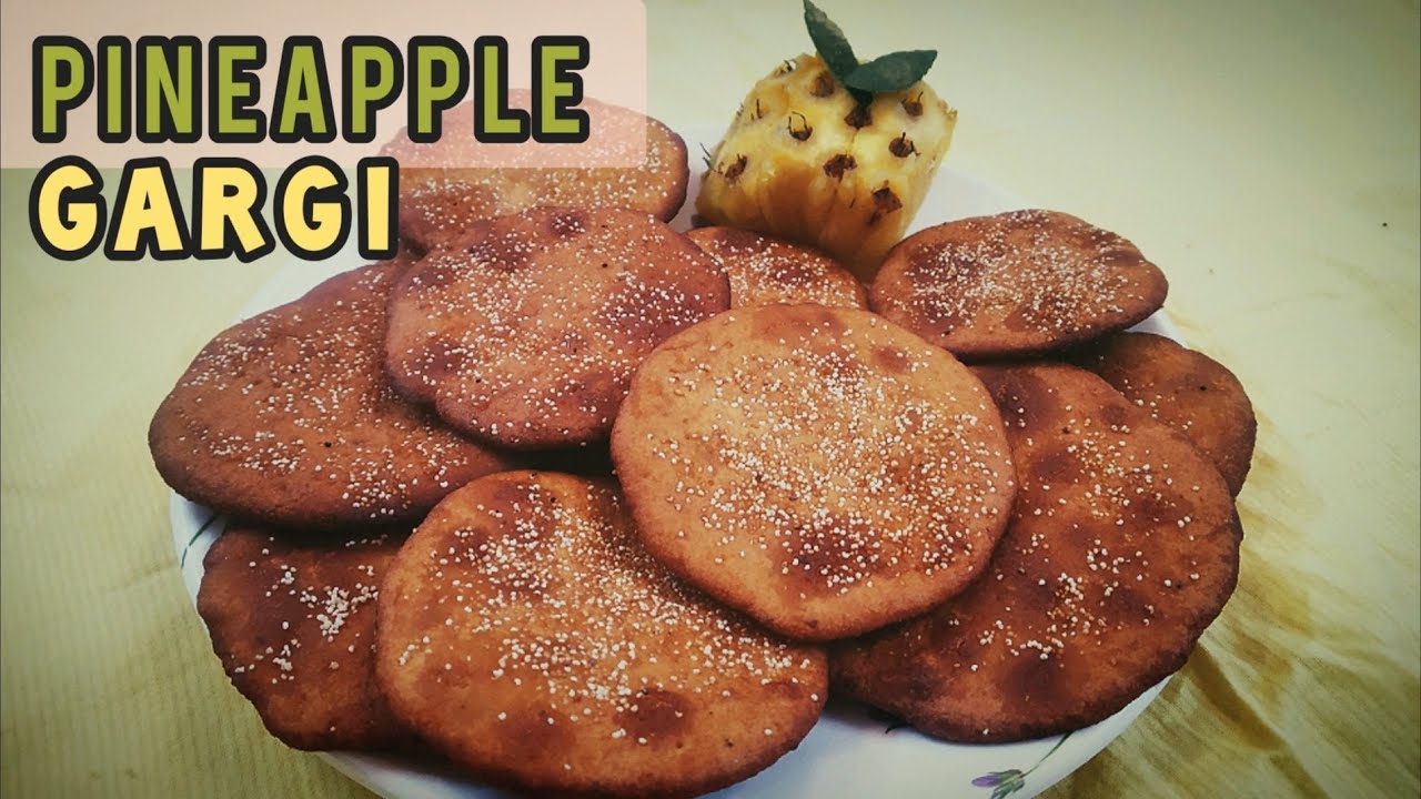Pineapple Gargi | Only 3 Ingredients | No Maida | No Sugar | Pineapple ...