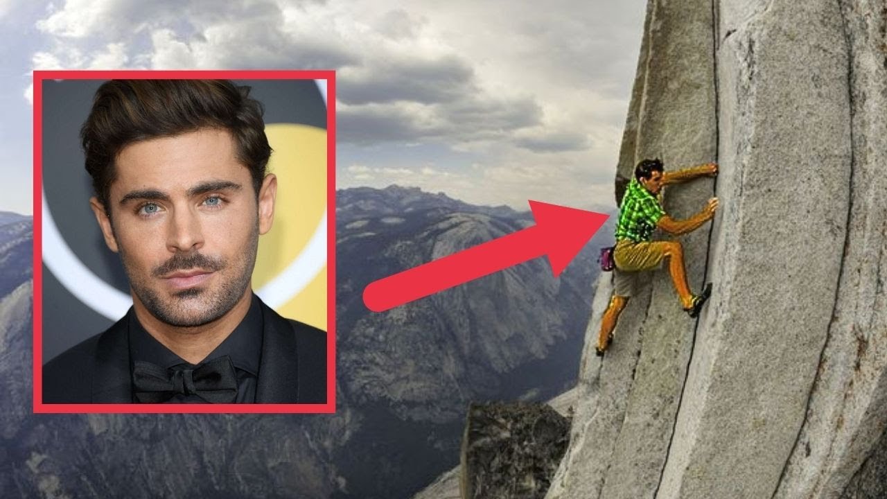 Famous Celebrities That Rock Climb - YouTube