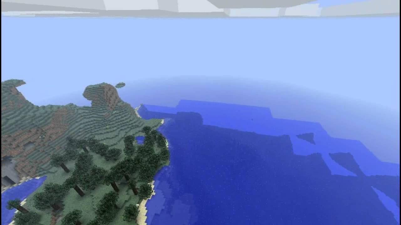 Minecraft Random Seed 1.8 - YouTube