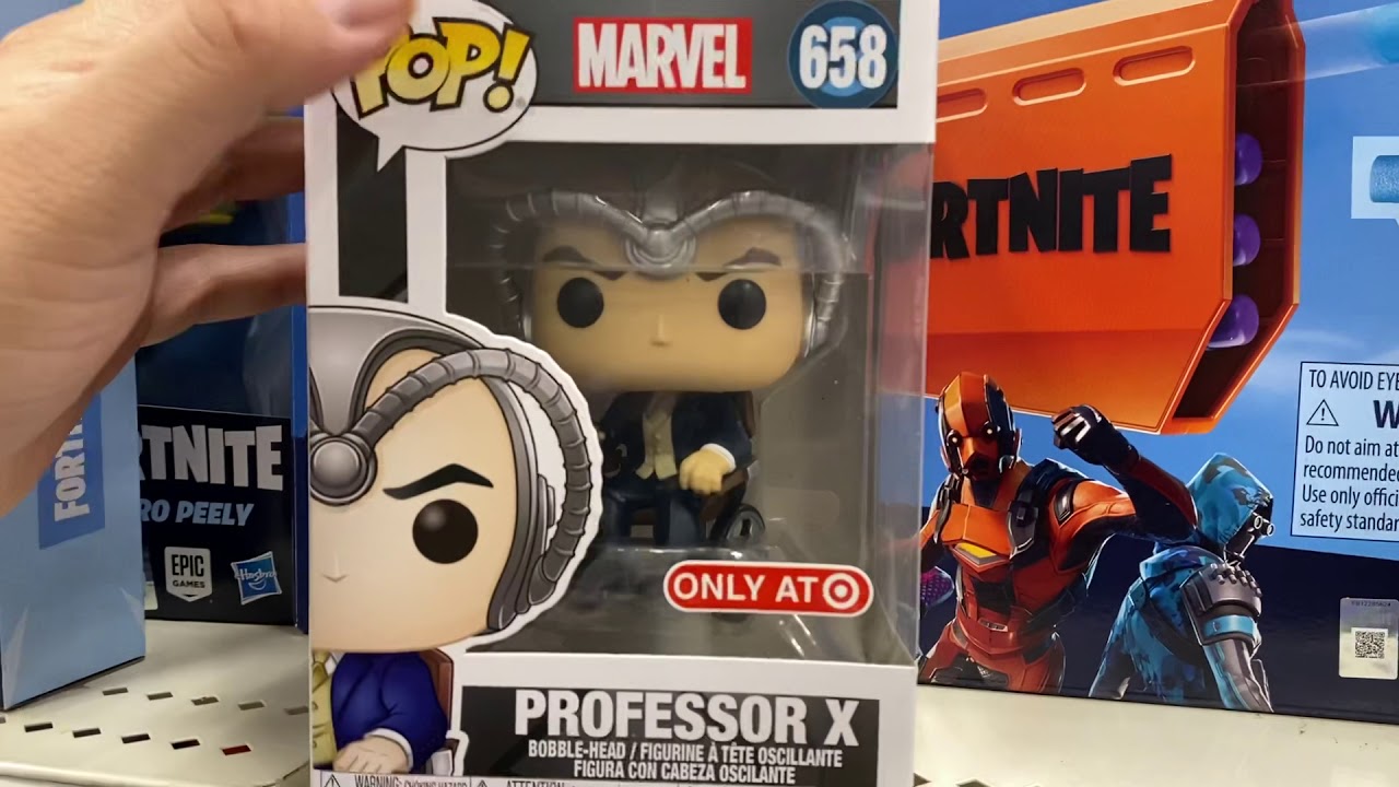 Professor X marvel X-Men Funko pop target exclusive - YouTube