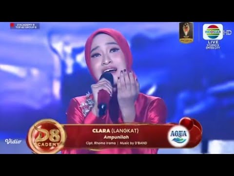 Clara DA8 Langkat || Ampunilah / Konser audisi D'Academy 8