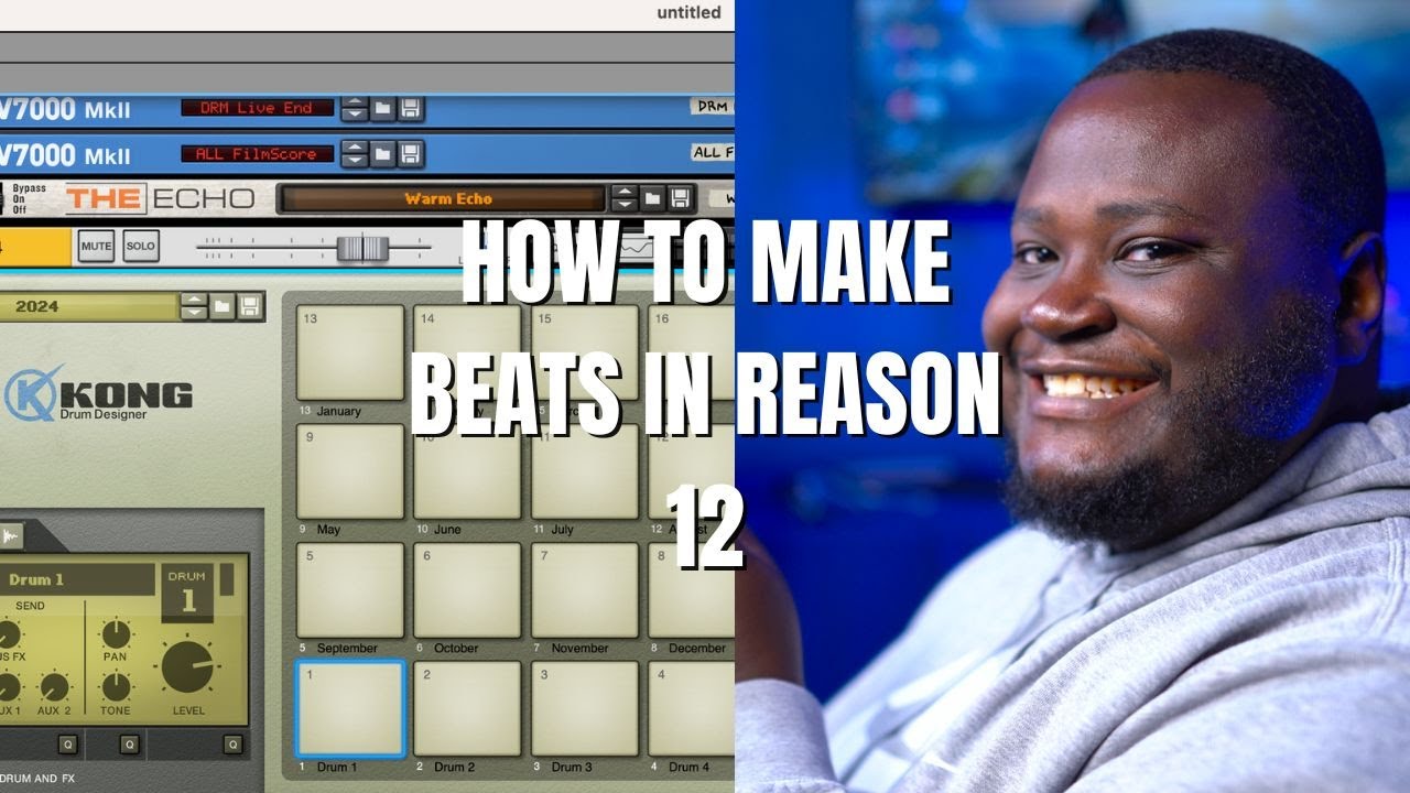 How To Make Beats in Reason 12 in 2024 | Reason Studios - YouTube