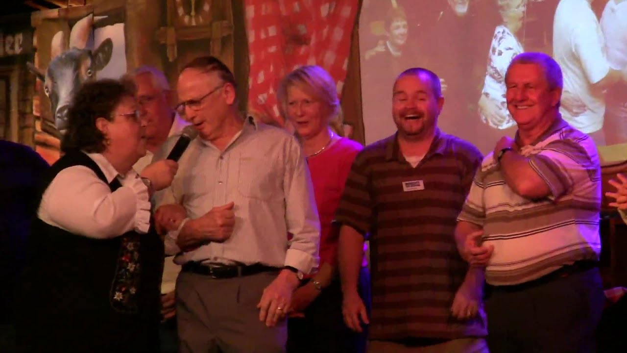 Yodeling and Beer Chugging Contest - YouTube