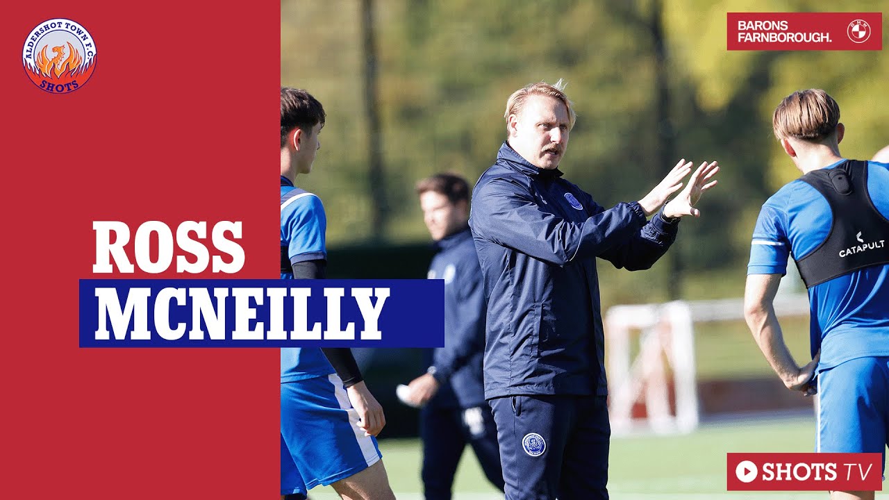 ROSS MCNEILLY PRE-MATCH: Shots vs Maidenhead - YouTube