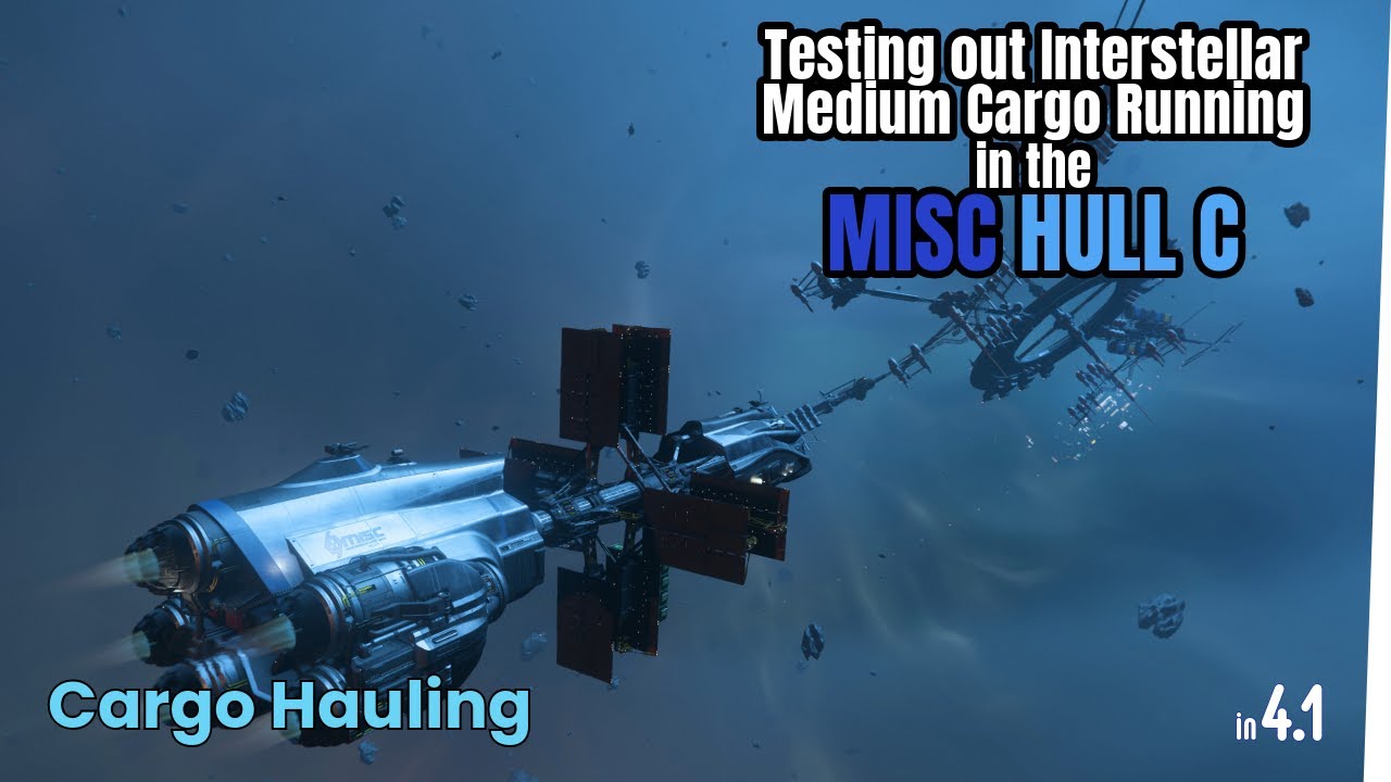 Star Citizen - LIVE - Attempting some Cargo Running with the Hull C ...