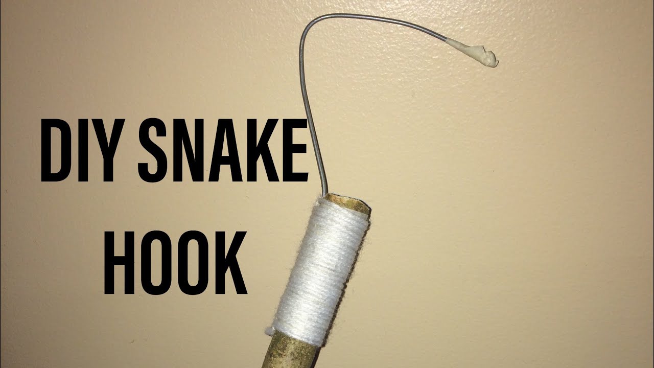 How to make a DIY Snake hook! - YouTube