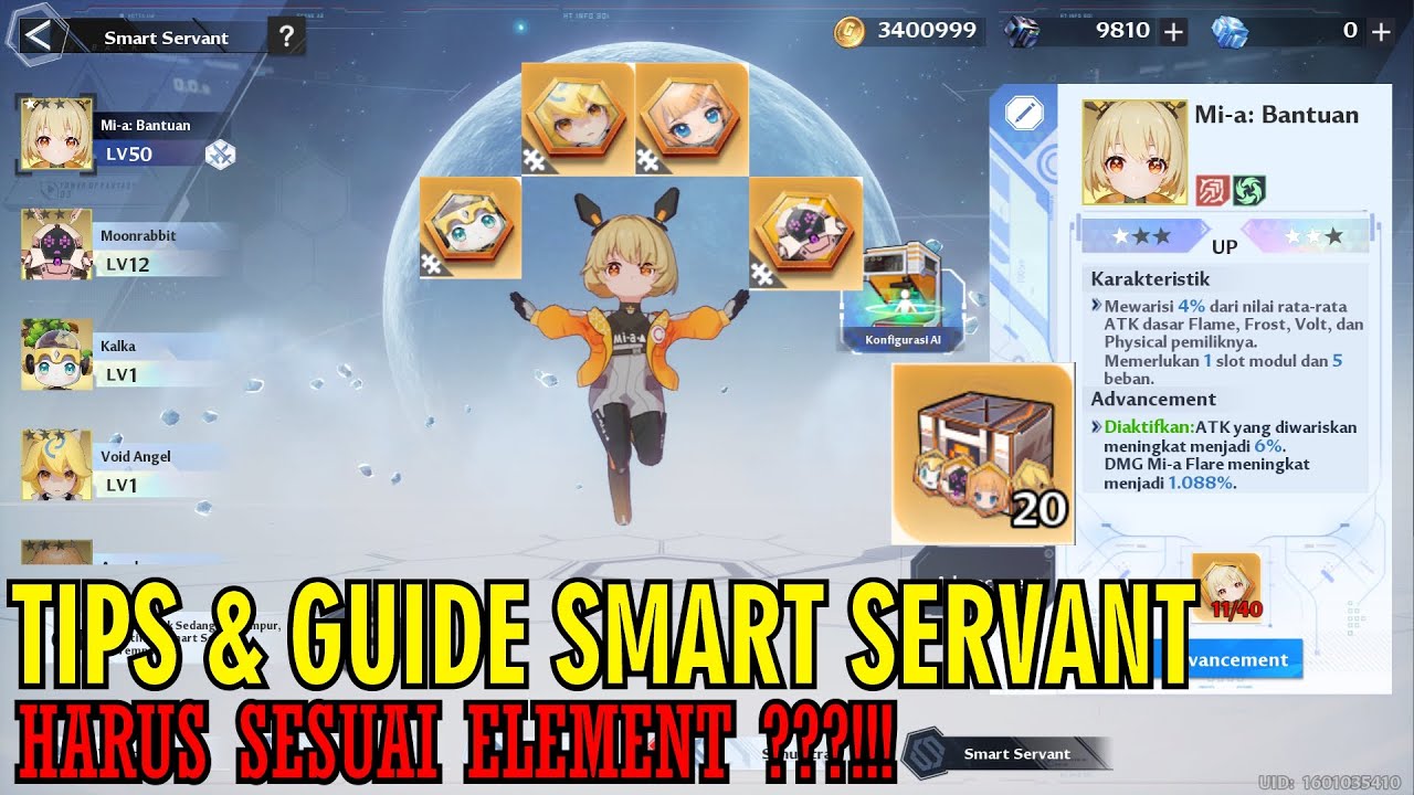 Tips dan Guide Smart Servant Fitur PENTING DOMAIN 9 | Tower of Fantasy ...