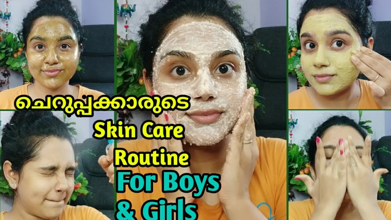 Natural Teen Age Skin Care Routine For Boys & Girls | Most Requested ...