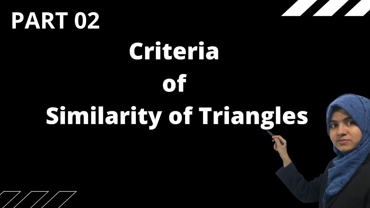 Criteria for similarity of triangles| Part 02 | CBSE Class 10 ...