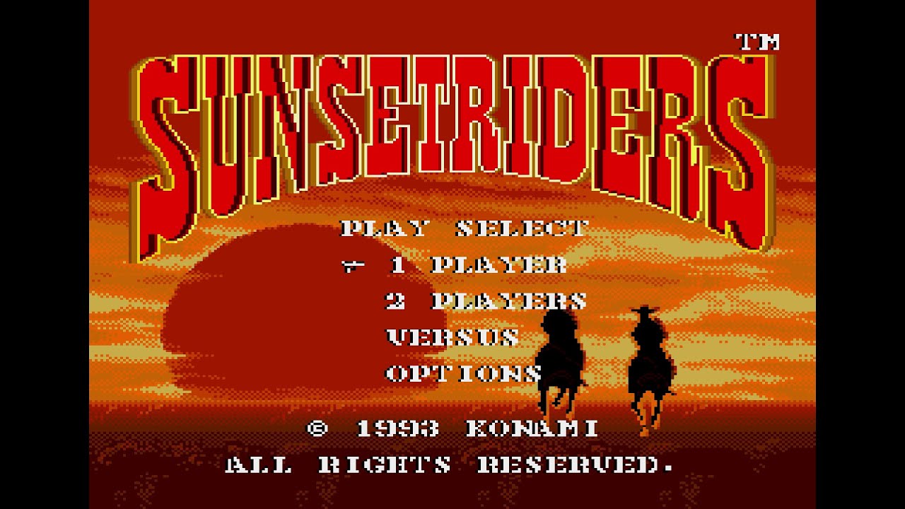 Sunset Riders. [Mega Drive]. 1CC. HARD. 60Fps. - YouTube