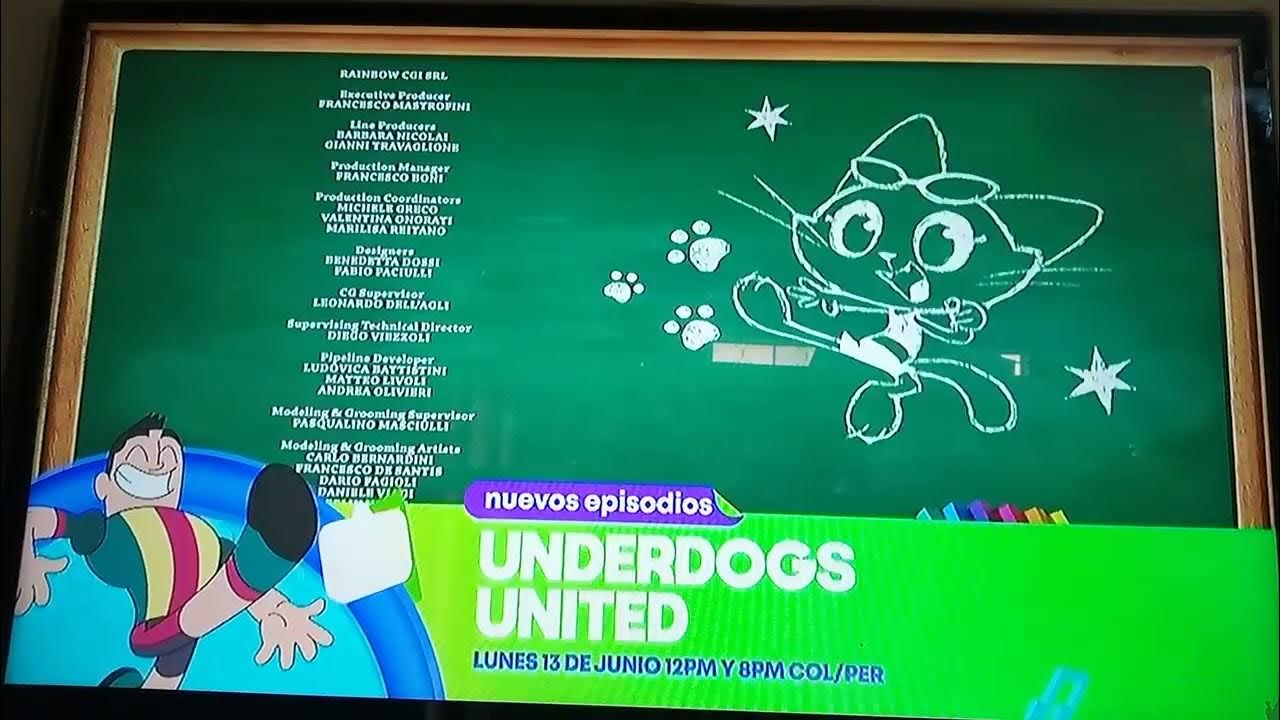 Discovery kids : créditos finales | 44 gatos | nuevos episodios | Underdogs United - YouTube