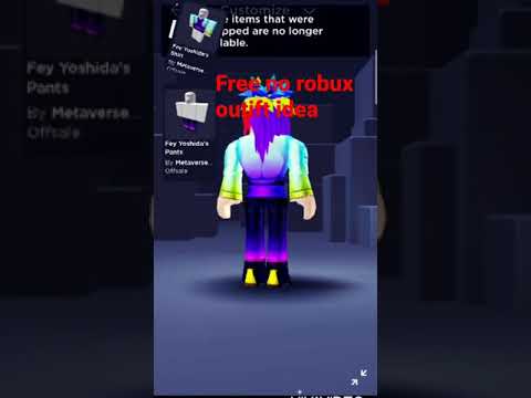 Free no robux outfit idea #roblox #norobuxoutfit - YouTube