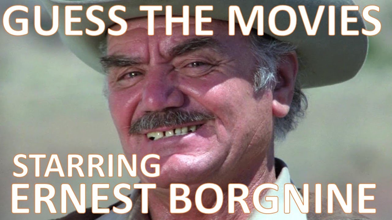 Guess 40 Ernest Borgnine Movies | 10 Second Movie Quiz Challenge | Can You Name Them All? - YouTube