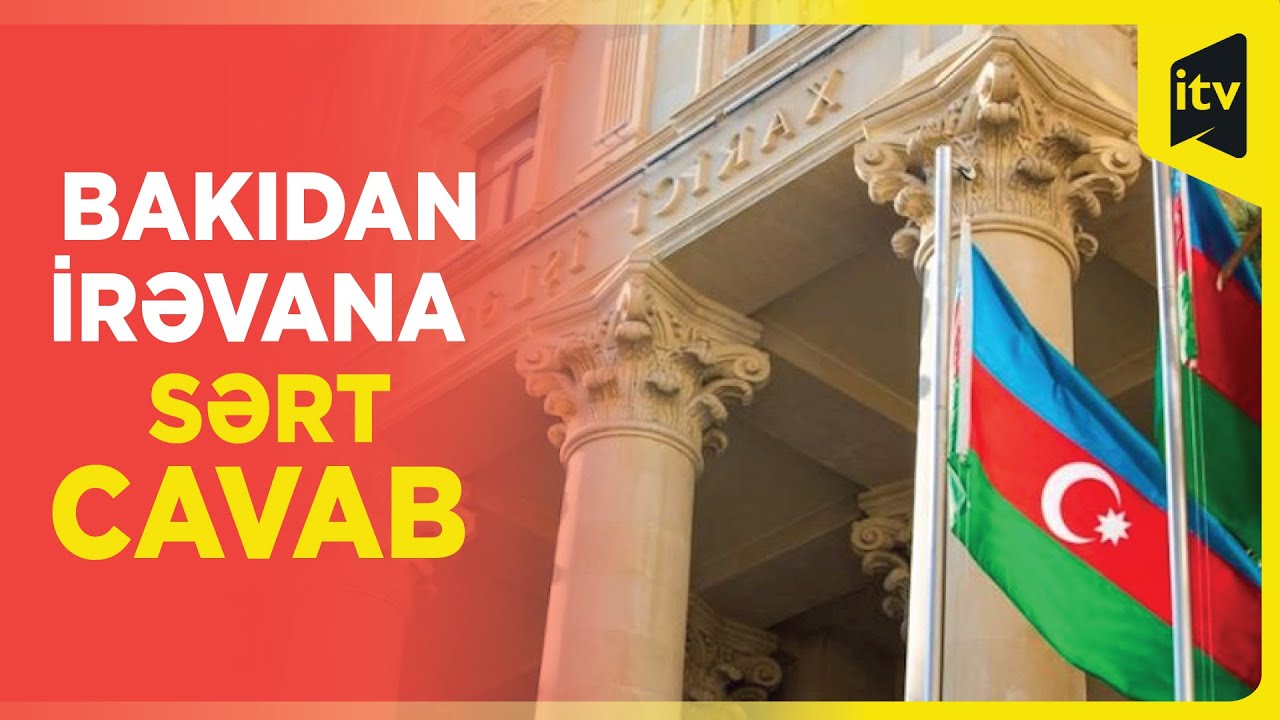 Rəsmi Bakı Ermənistan XİN-ə cavab verib - YouTube