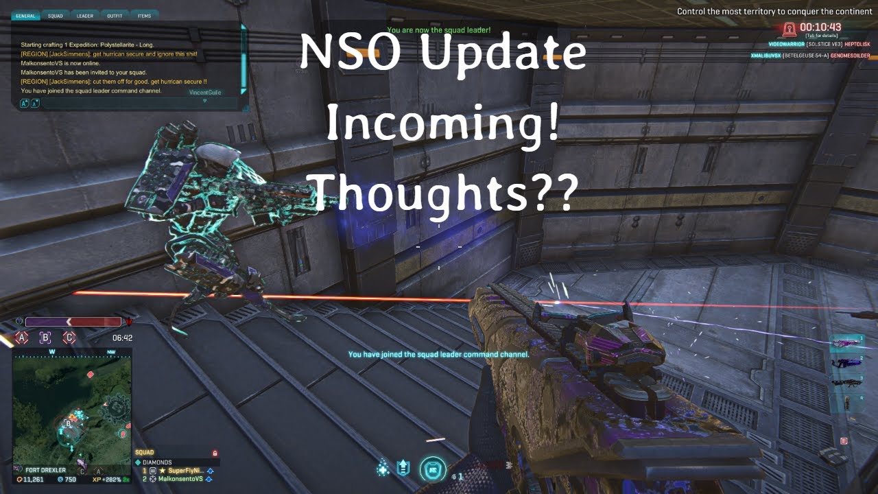 NSO Update Incoming! Thoughts? Planetside 2 Livestream! - YouTube