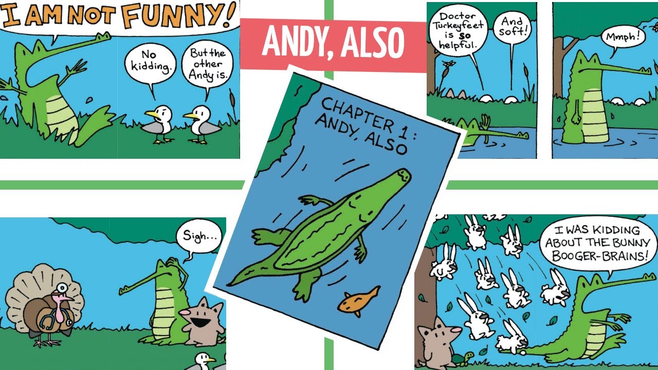 Read Aloud Books For Children - 'Andy, Also' by Maxwell Eaton III - YouTube