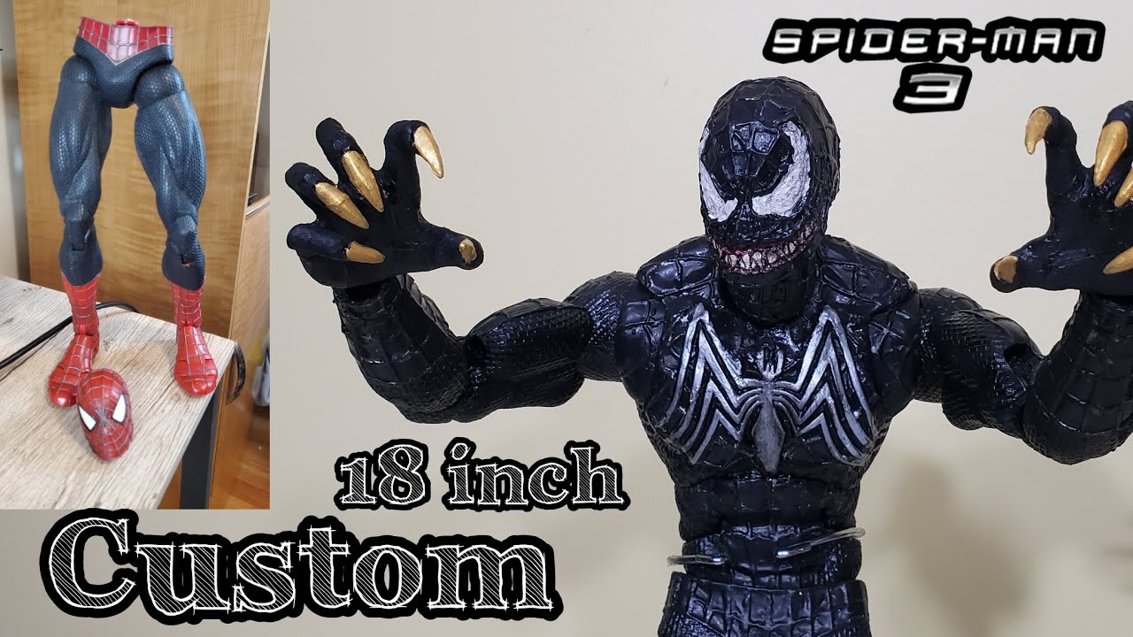 Custom de Venom 18 Pulgadas de Spiderman 3 - YouTube