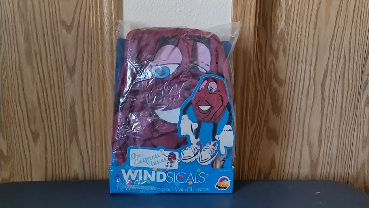 Vintage 1987 Spectra Star Kites The California Raisins Windsicals ...
