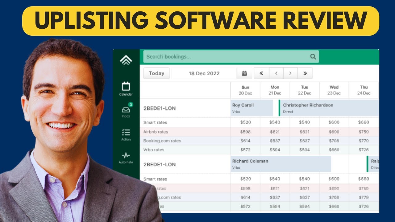 Uplisting Review :Pros & Cons | Best Rental Management Software - YouTube