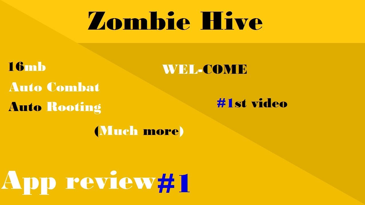 Zombie Hive||#1 video ||By TechnicalSameer - YouTube