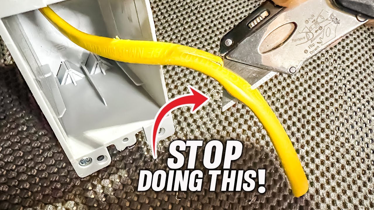 STOP Stripping Electrical Wires The WRONG Way! Do These Instead! DIY - YouTube