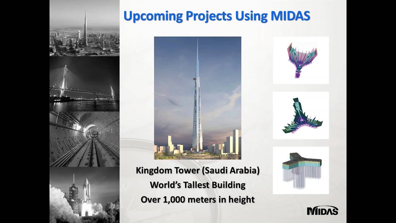 Introduction to midas Gen features with an example of RC multi storey ...