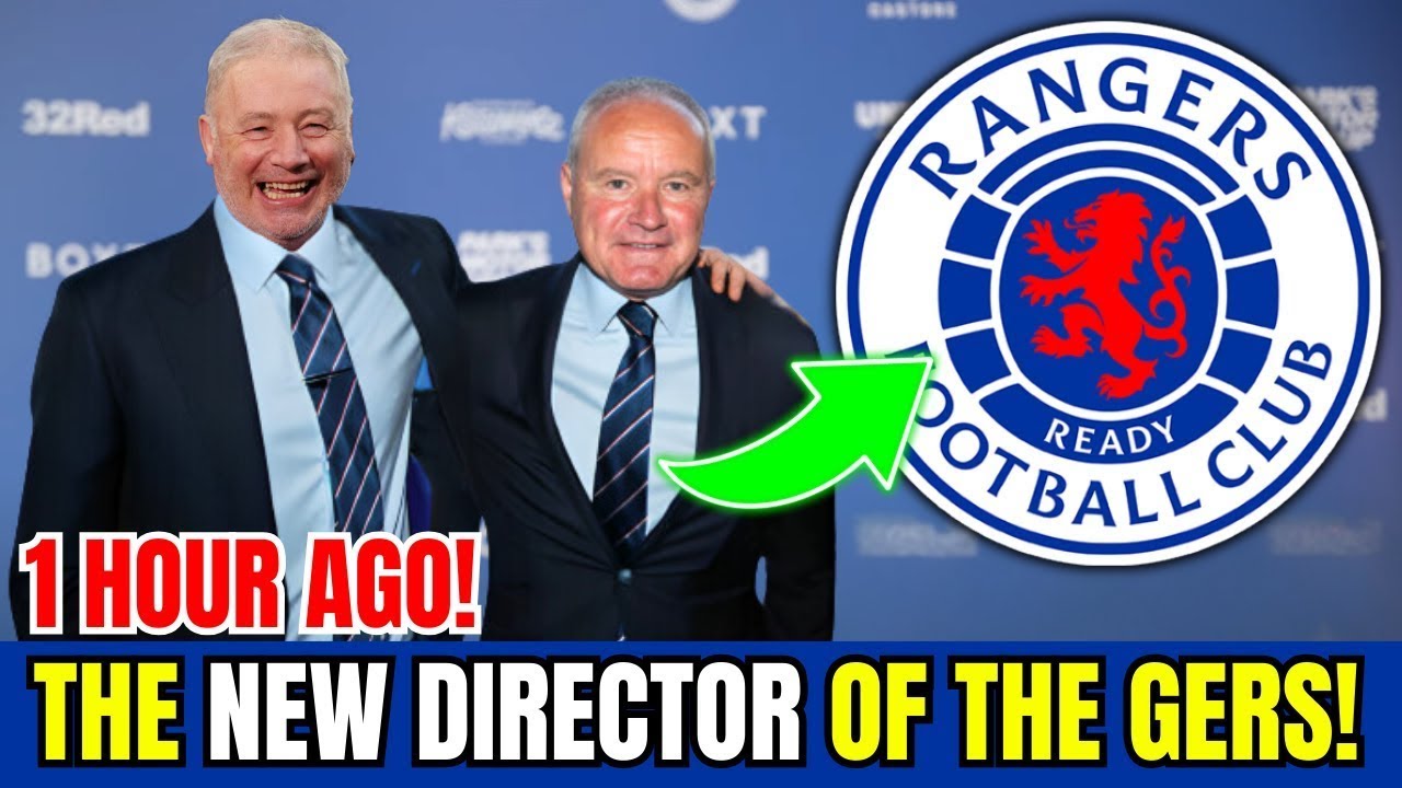 ICONIC APPOINTMENT: McCOIST Named Rangers DIRECTOR | rangers fc news ...