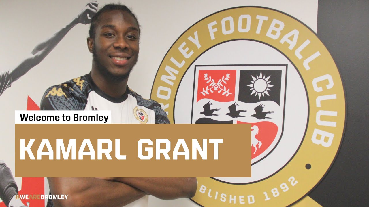 Welcome to Bromley, Kamarl Grant! - YouTube