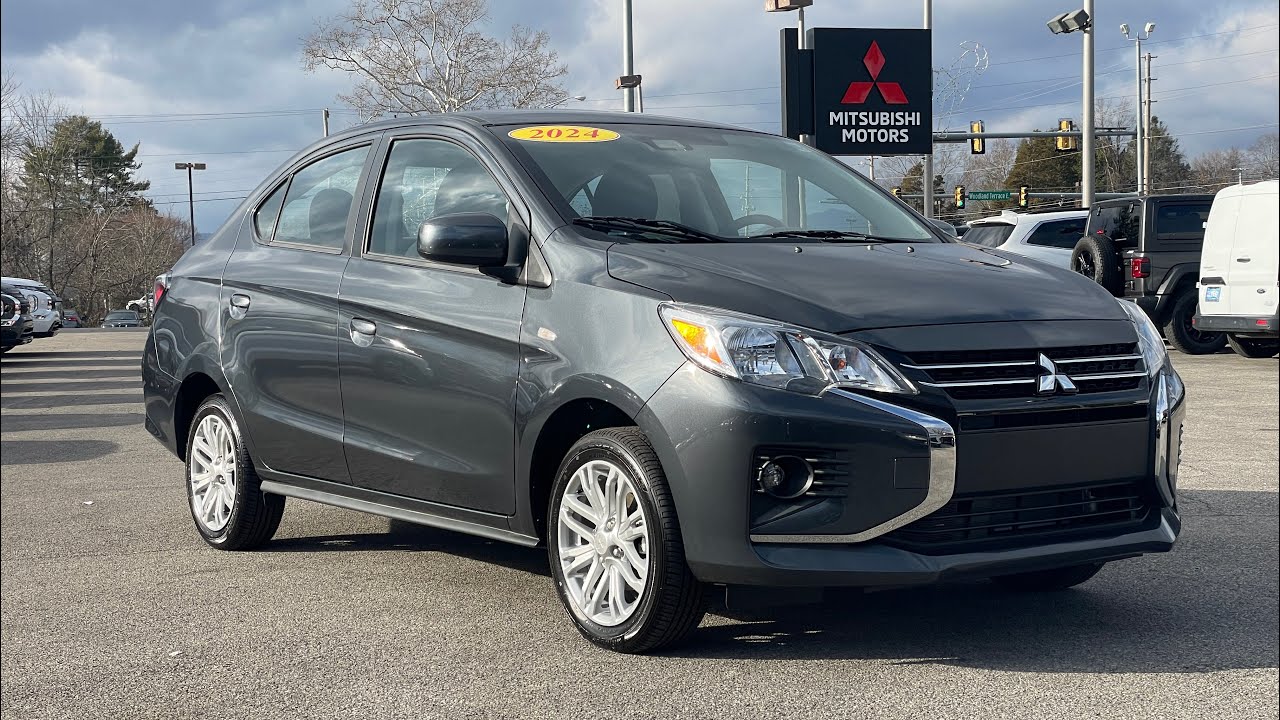 2024 MITSUBISHI MIRAGE G4 LE (Graphite Gray ) - YouTube