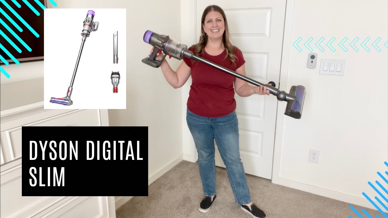 Review/demo of the NEW Dyson Digital Slim Cordless Vacuum! - YouTube