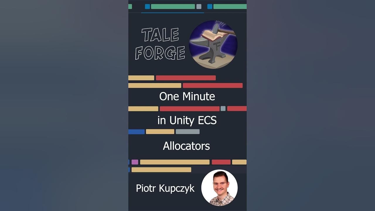One Minute in Unity ECS - Allocators #ecs #unity #gamedev #tutorials #trending - YouTube
