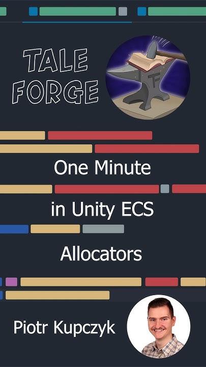 One Minute in Unity ECS - Allocators #ecs #unity #gamedev #tutorials #trending - YouTube