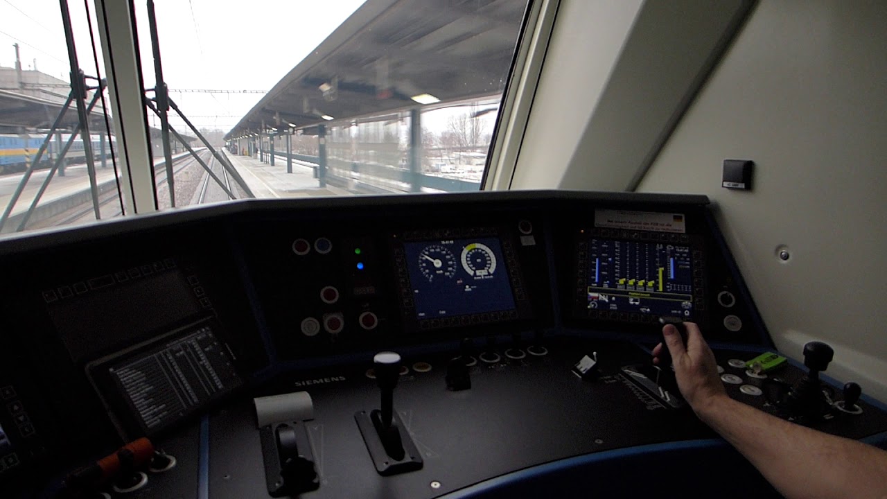 Cabview 193 Vectron - Praha hl. n. - Dolany - YouTube