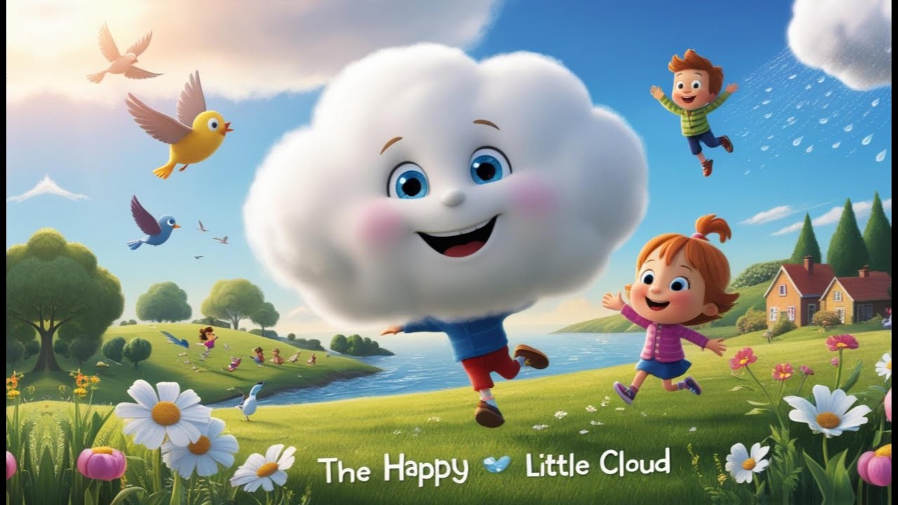 "The Happy Little Cloud: A Magical Journey Through the Sky!" - YouTube