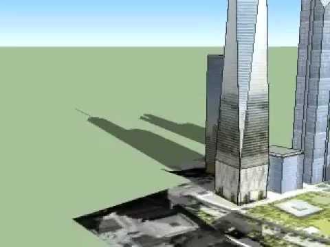 twin towers animation - YouTube
